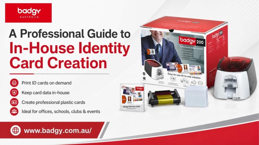 A Professional Guide to In-House Identity Card Creation - Badgy Australia
